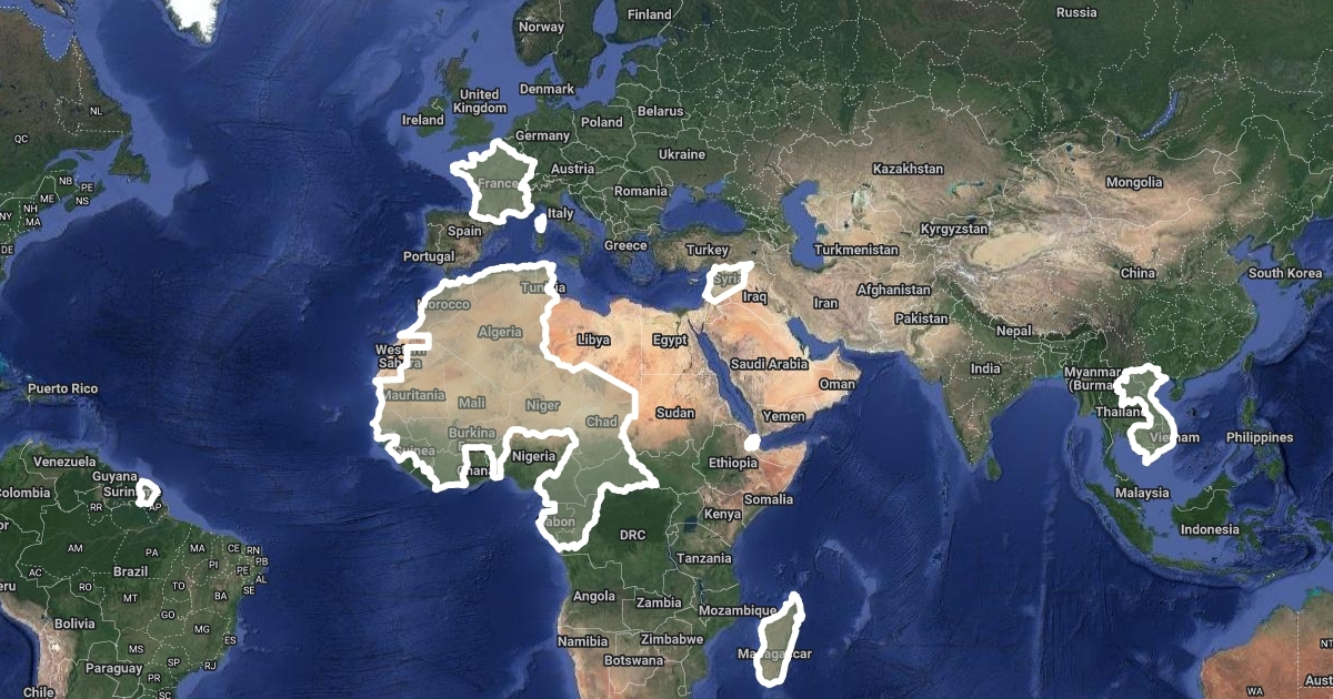 French Empire (1939) : Scribble Maps