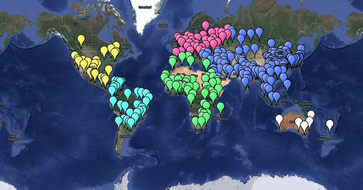 cities : Scribble Maps