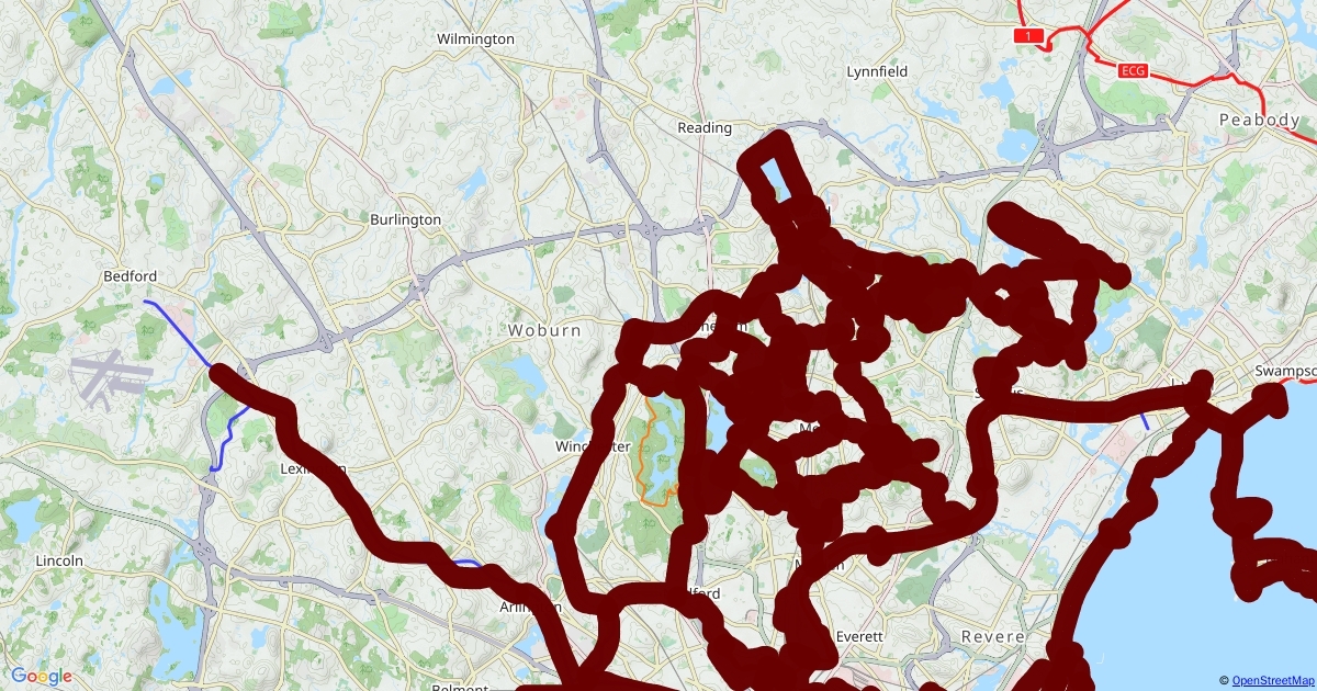 Fellsway Corridor Trail System : Scribble Maps
