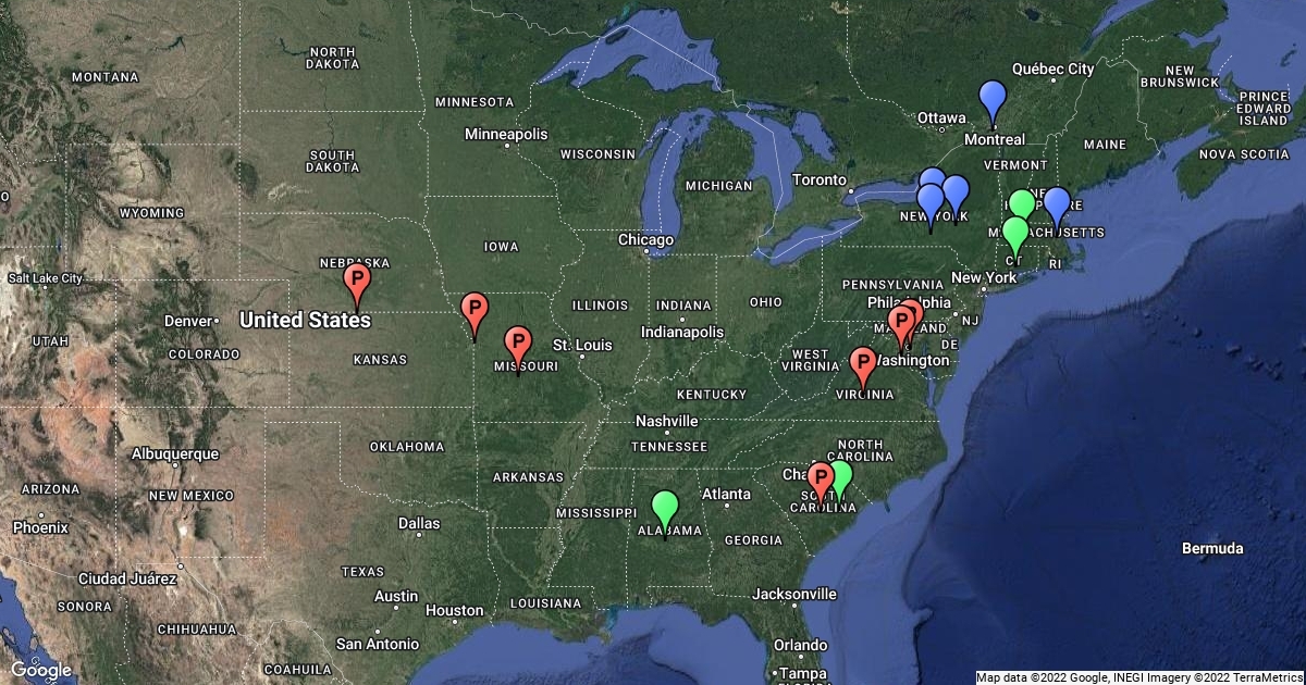 Road to the civil war : Scribble Maps