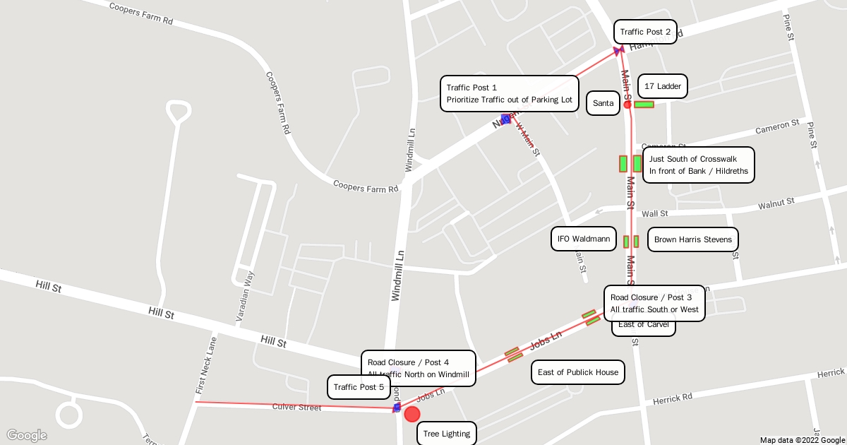 Lights Parade Proposal : Scribble Maps