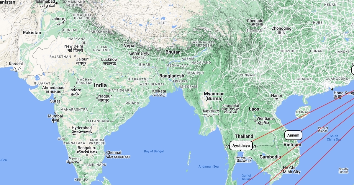 Main Trade Routes : Scribble Maps
