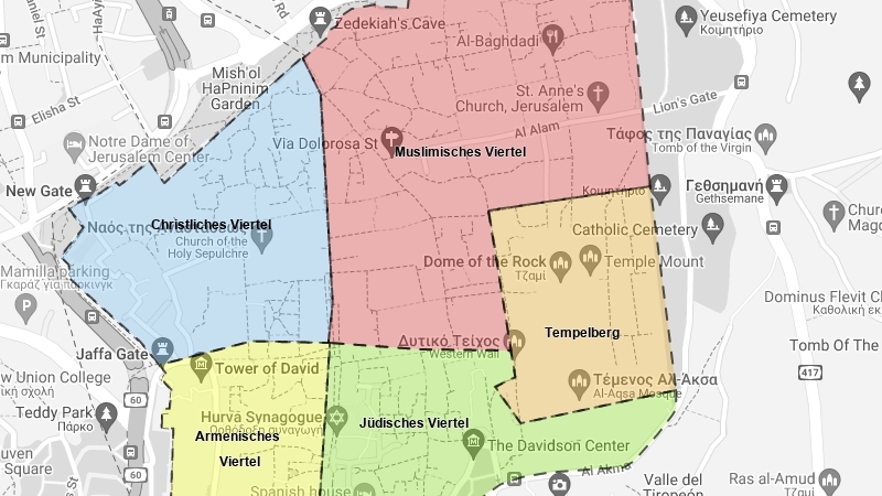 Altstadt Jerusalem : Scribble Maps
