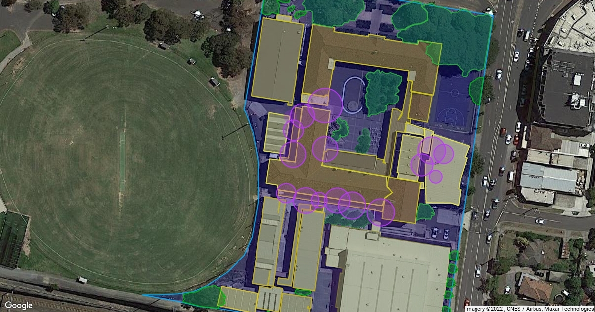 Map of Box Hill High School : Scribble Maps