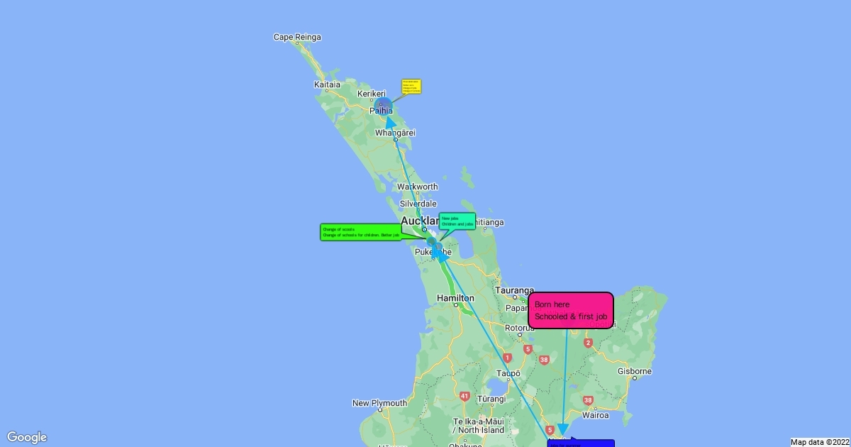 keira & nans work : Scribble Maps