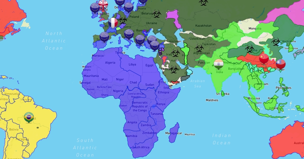 New world order : Scribble Maps