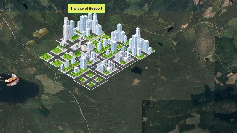 The port : Scribble Maps