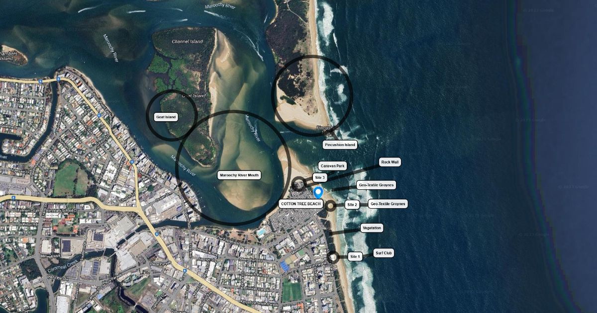 Cotton Tree Beach : Scribble Maps