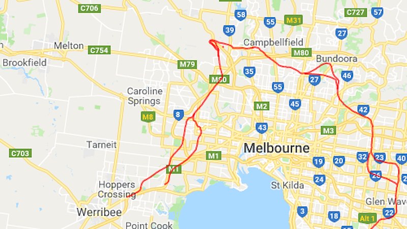 Suburban Rail Loop Melbourne : Scribble Maps