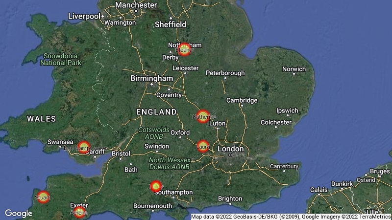 Where we live : Scribble Maps