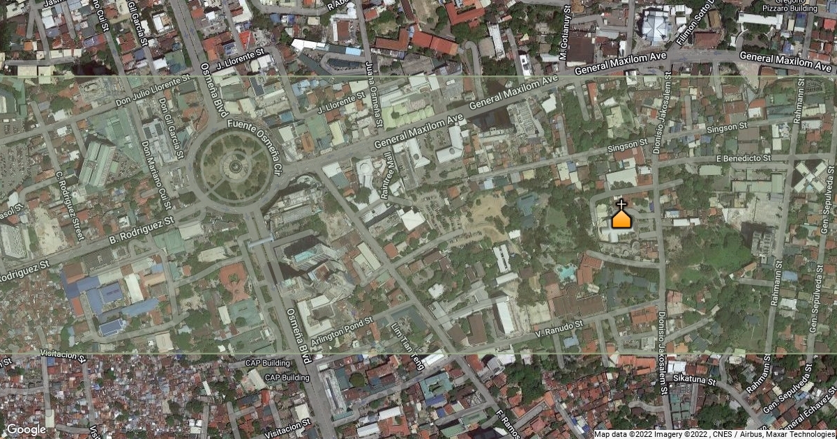 Cebu Archdiocesan Shrine of St. Pedro Calungsod : Scribble Maps