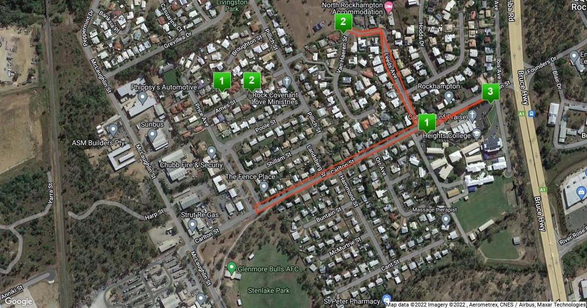 John Smith Kawana map : Scribble Maps