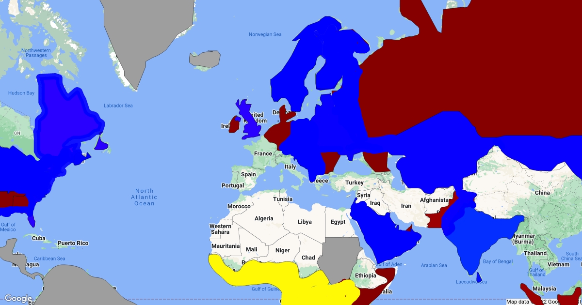 WORLD WAR III : Scribble Maps