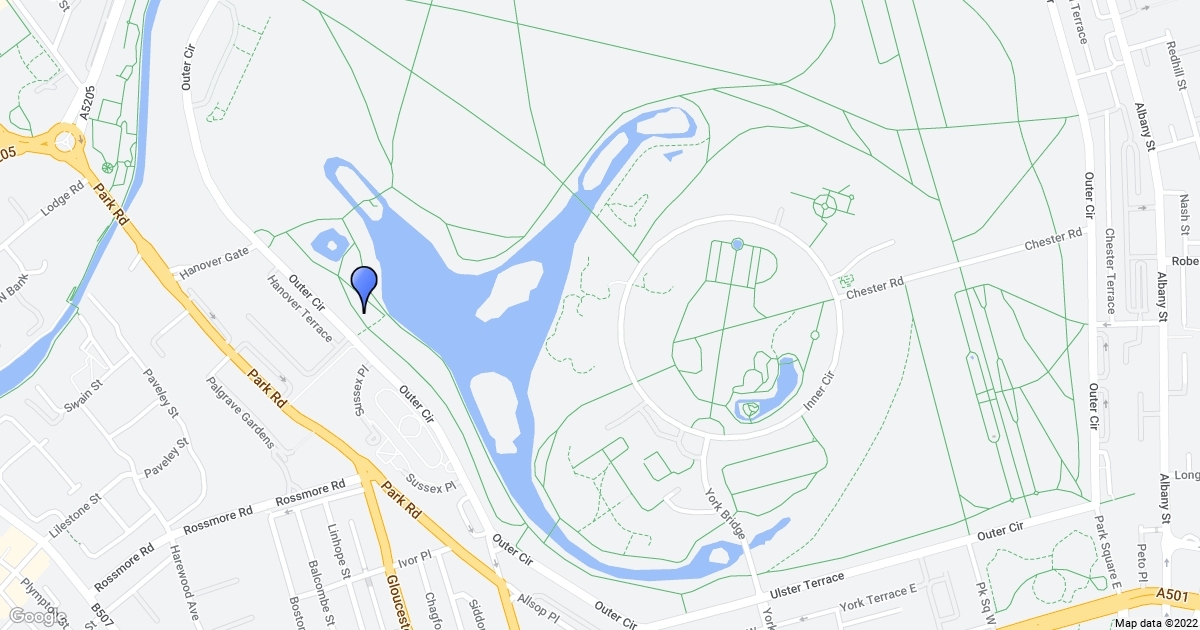 Regents park picnic : Scribble Maps