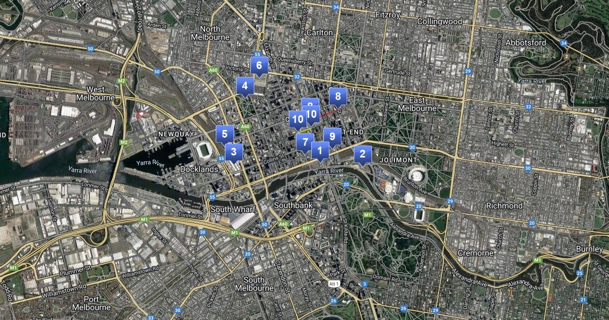 tourism map : Scribble Maps