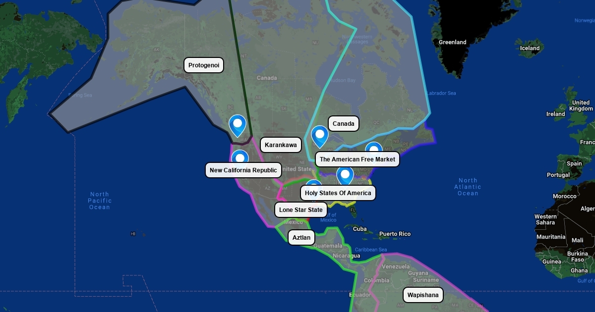 The Awakening : Scribble Maps