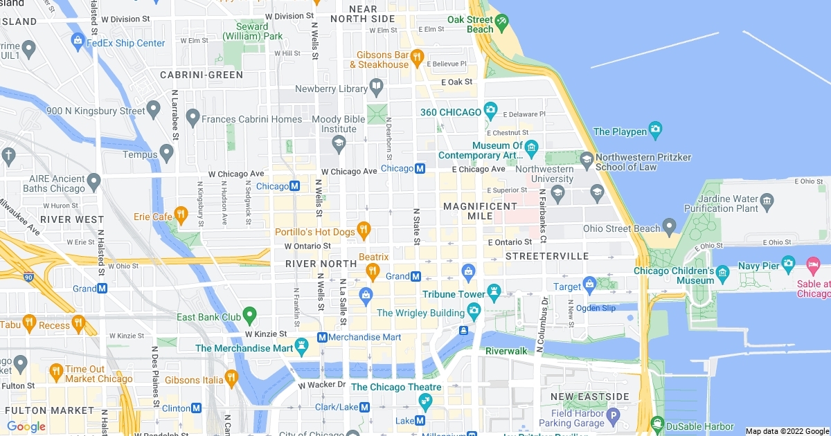 Chicago map : Scribble Maps