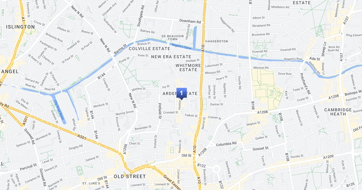 Shops in London : Scribble Maps