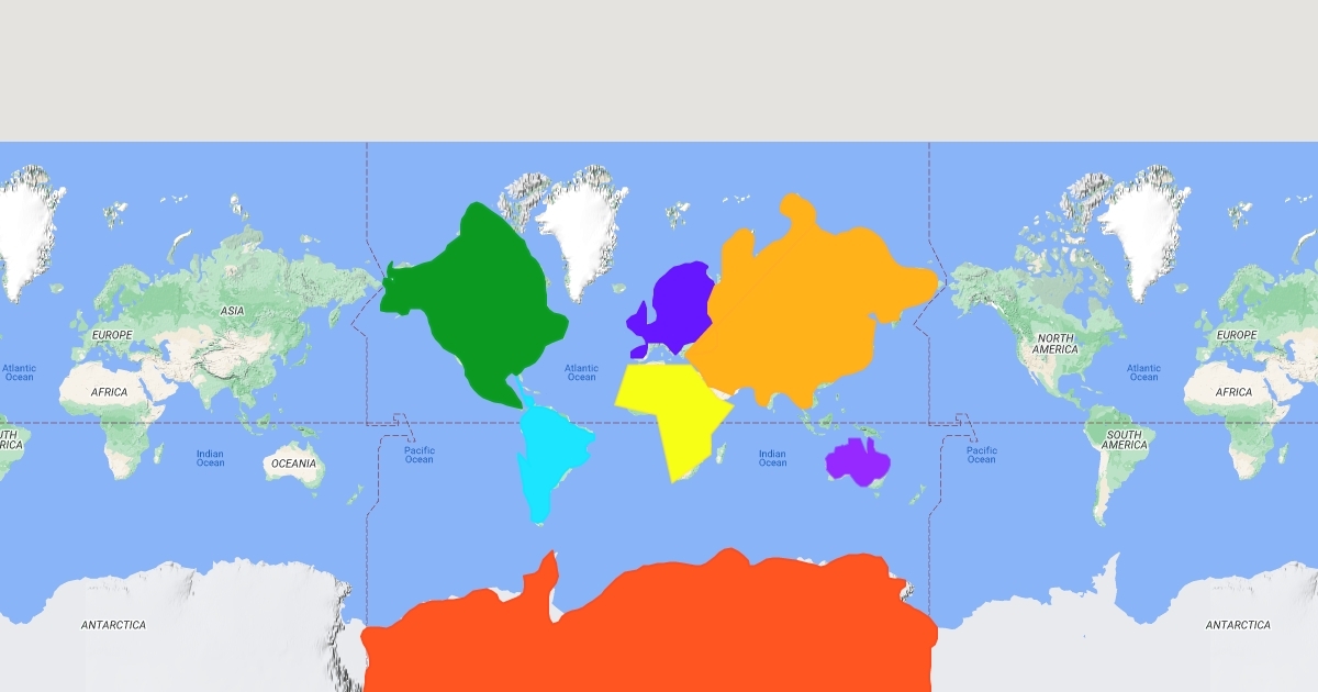 Continents : Scribble Maps