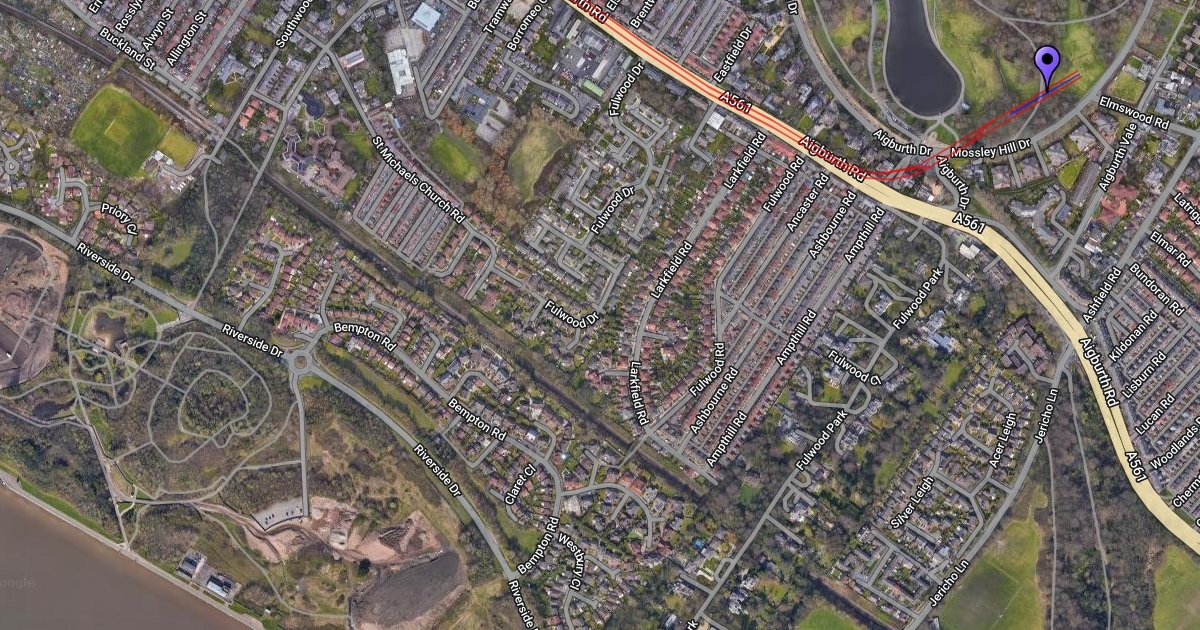 Liverpool Fantasy Overhead Railway : Scribble Maps