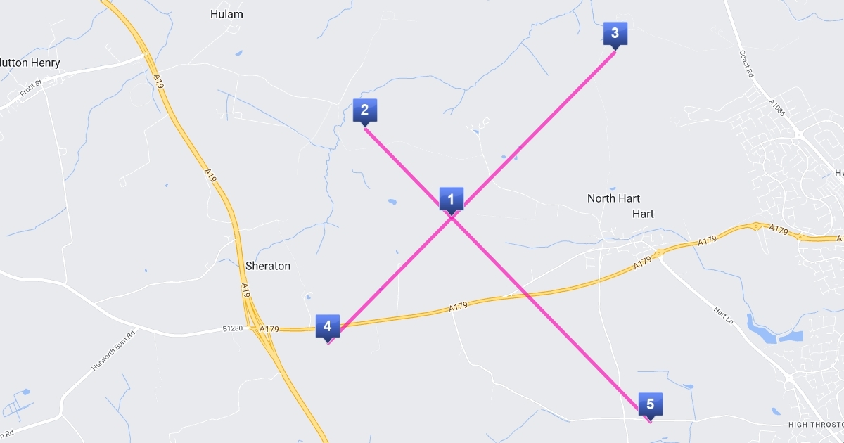 Runway Layout Design 1 : Scribble Maps