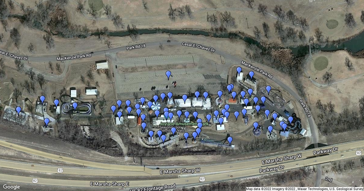 Joyland Amusement Park : Scribble Maps