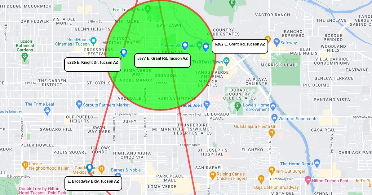 Tucson : Scribble Maps