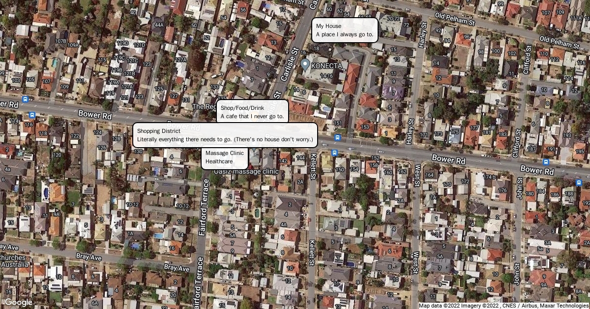 Liveability Features : Scribble Maps