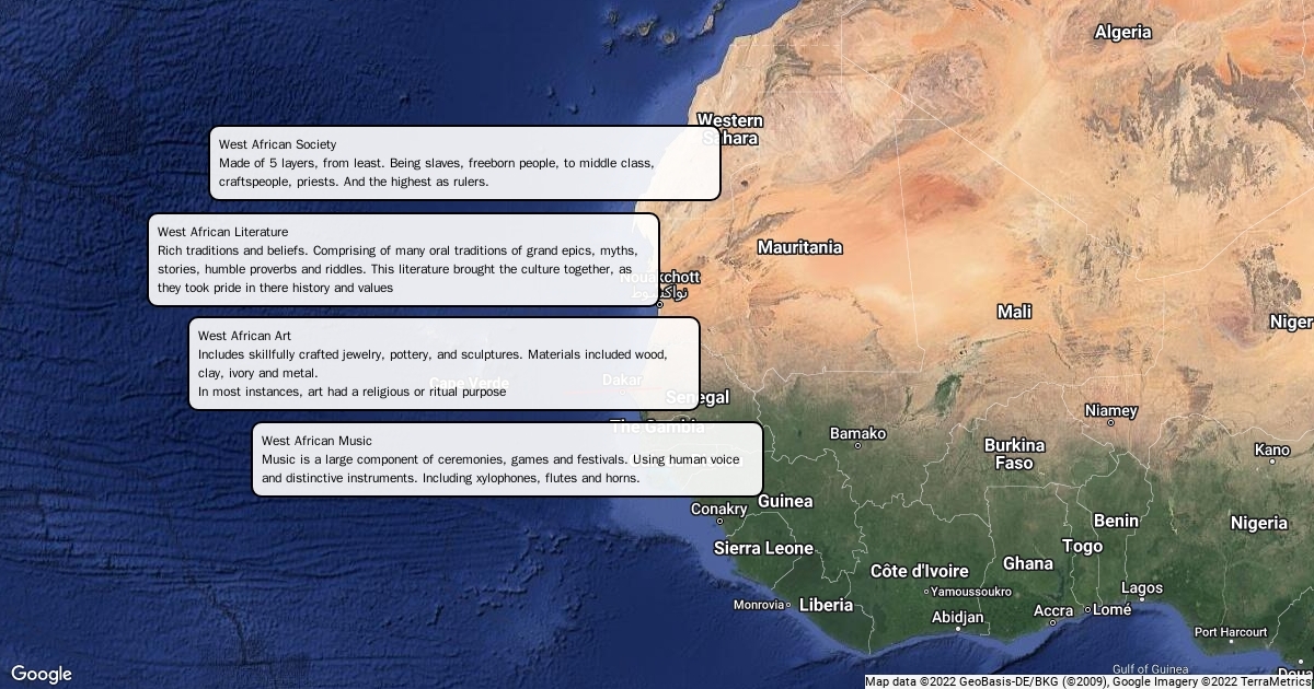 Honors ELA II Map : Scribble Maps