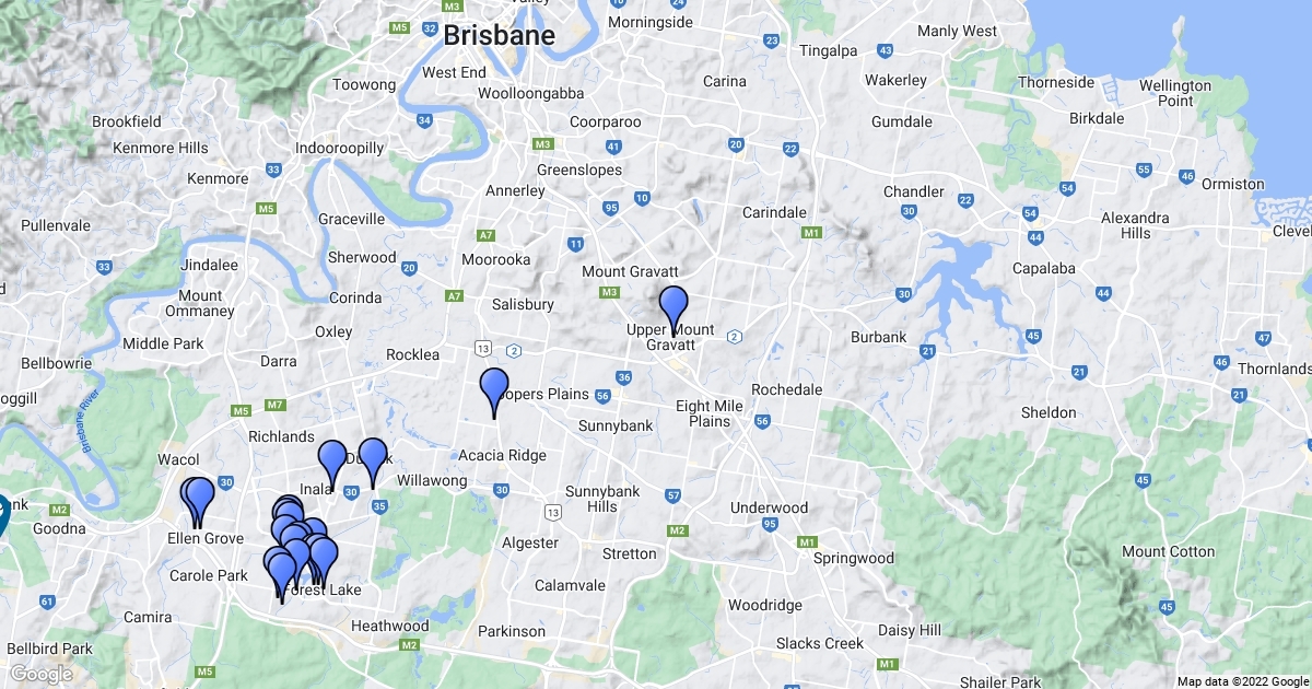 forest lake teen places : Scribble Maps