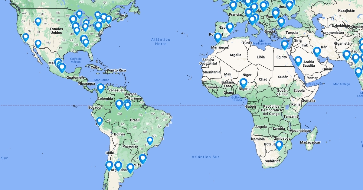Arido Worldwide Plants : Scribble Maps