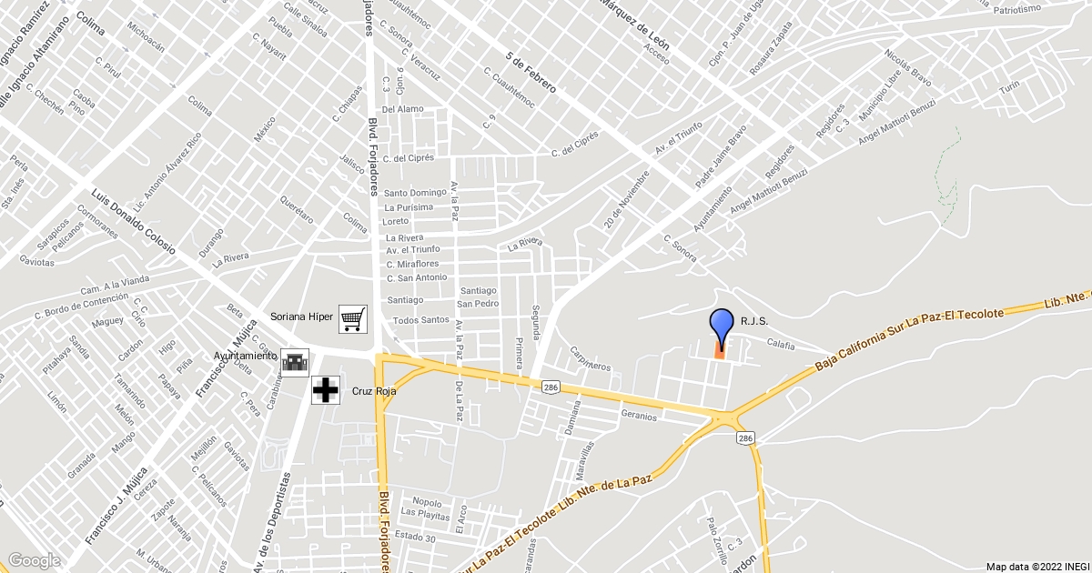 Mapa 1 : Scribble Maps