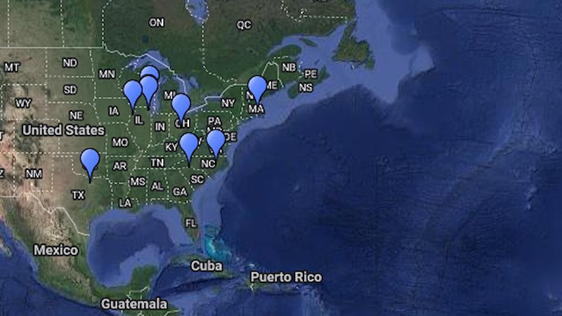 PLANTAS NESTLE : Scribble Maps