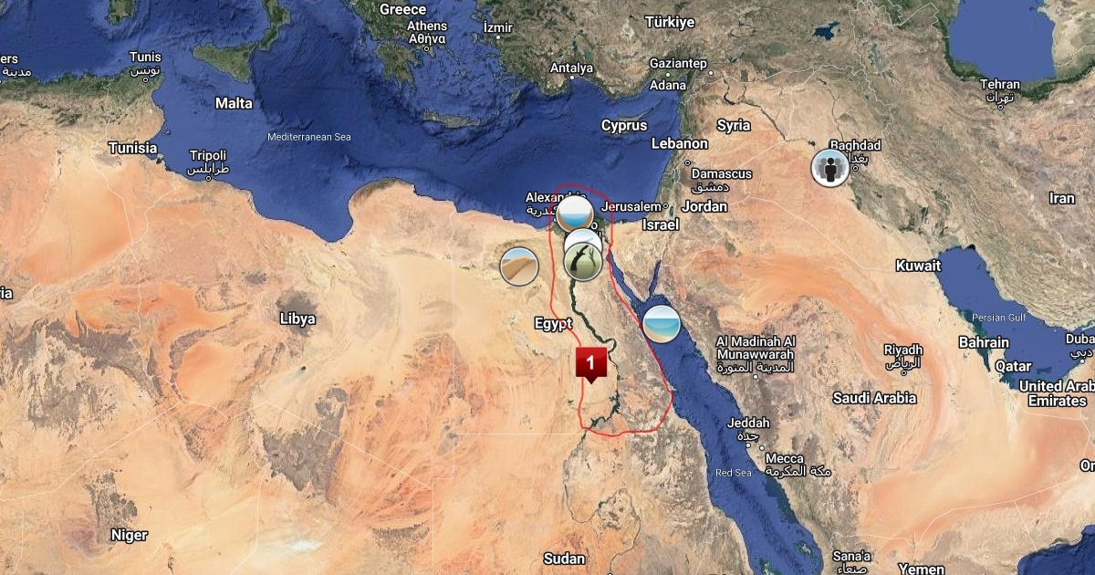 Egypt Activity : Scribble Maps