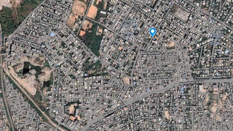 DEFENCE COLONY : Scribble Maps