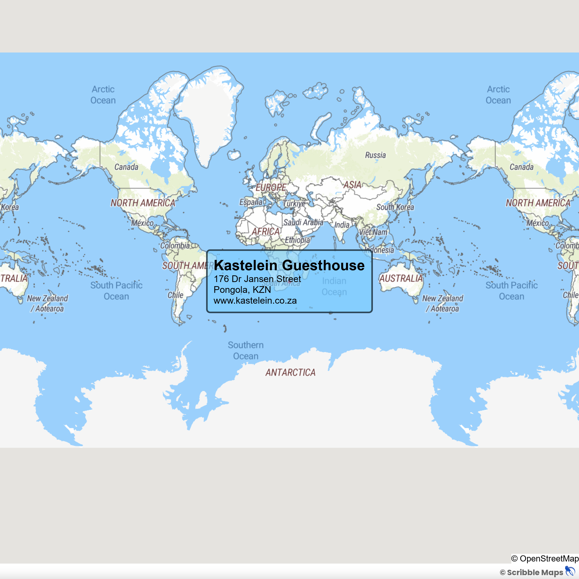 Kastelein - Guesthouse, Accommodation - Pongola, South Africa