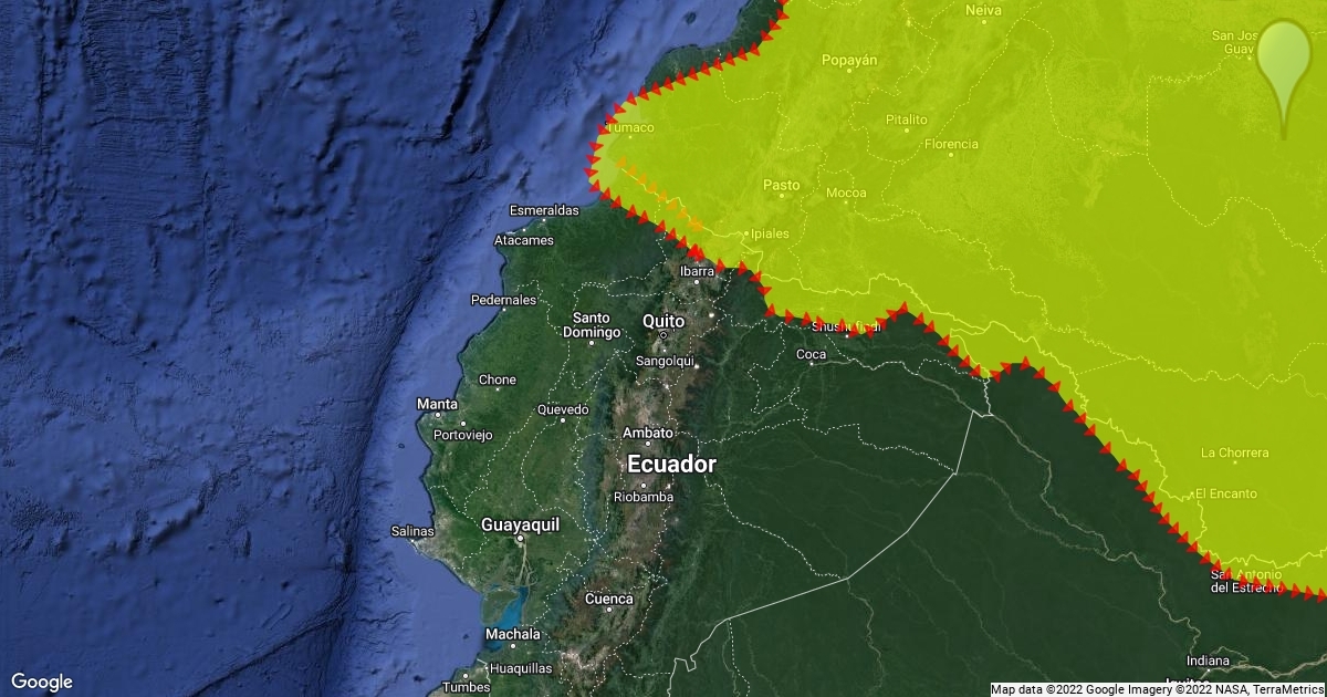 Mapa de Colombia : Scribble Maps