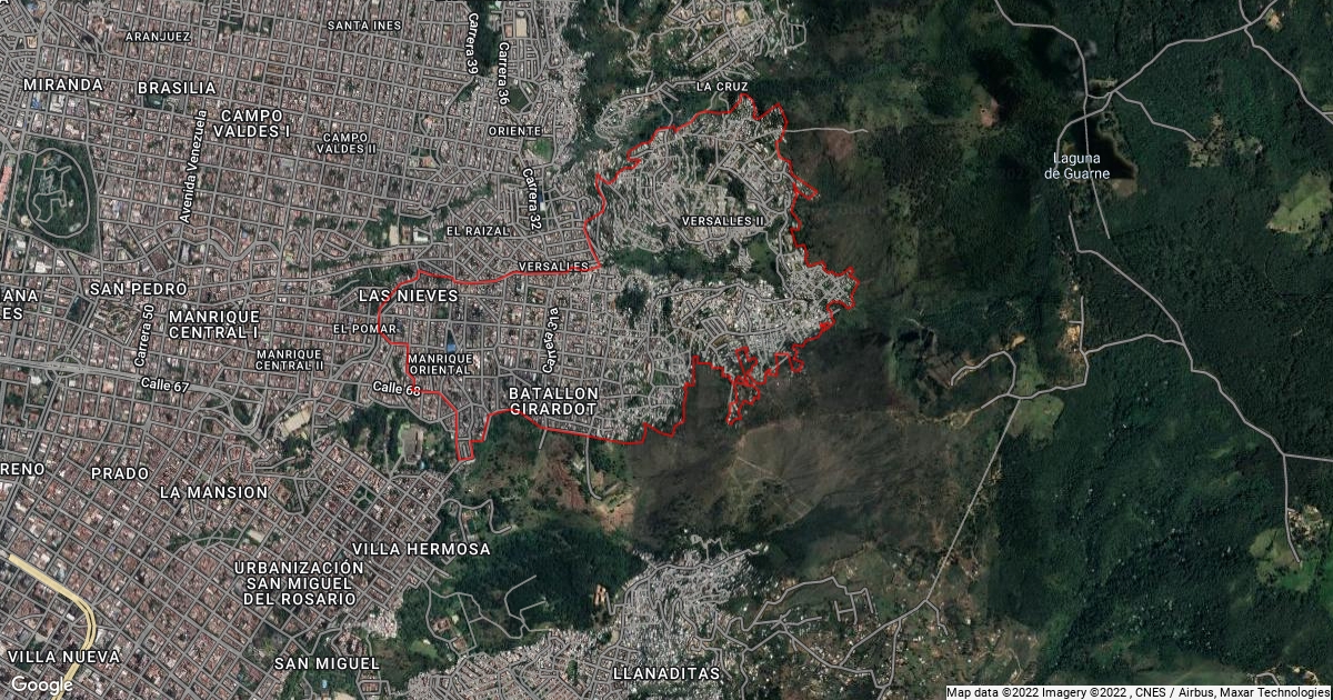mapa de manrique : Scribble Maps
