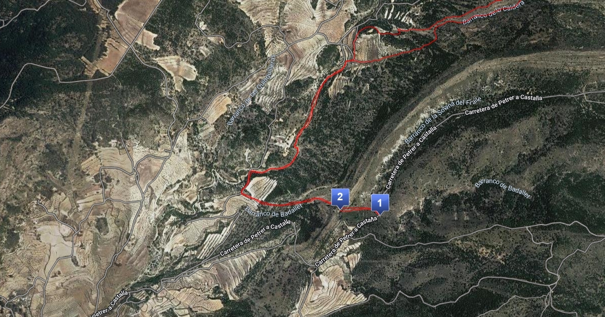 recorrido esquinal : Scribble Maps