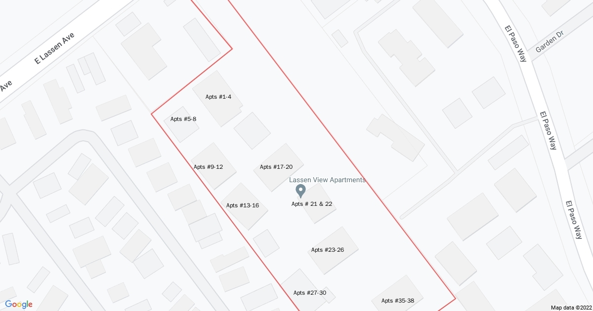 Lassen View Map : Scribble Maps