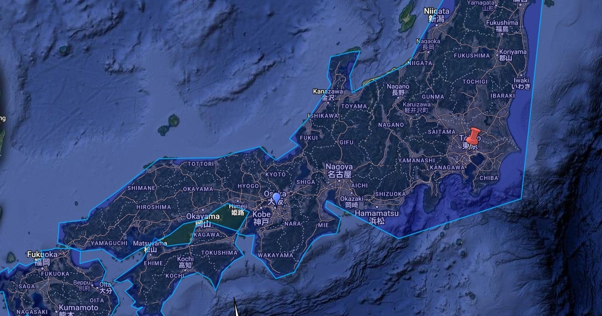 my map of Japan : Scribble Maps