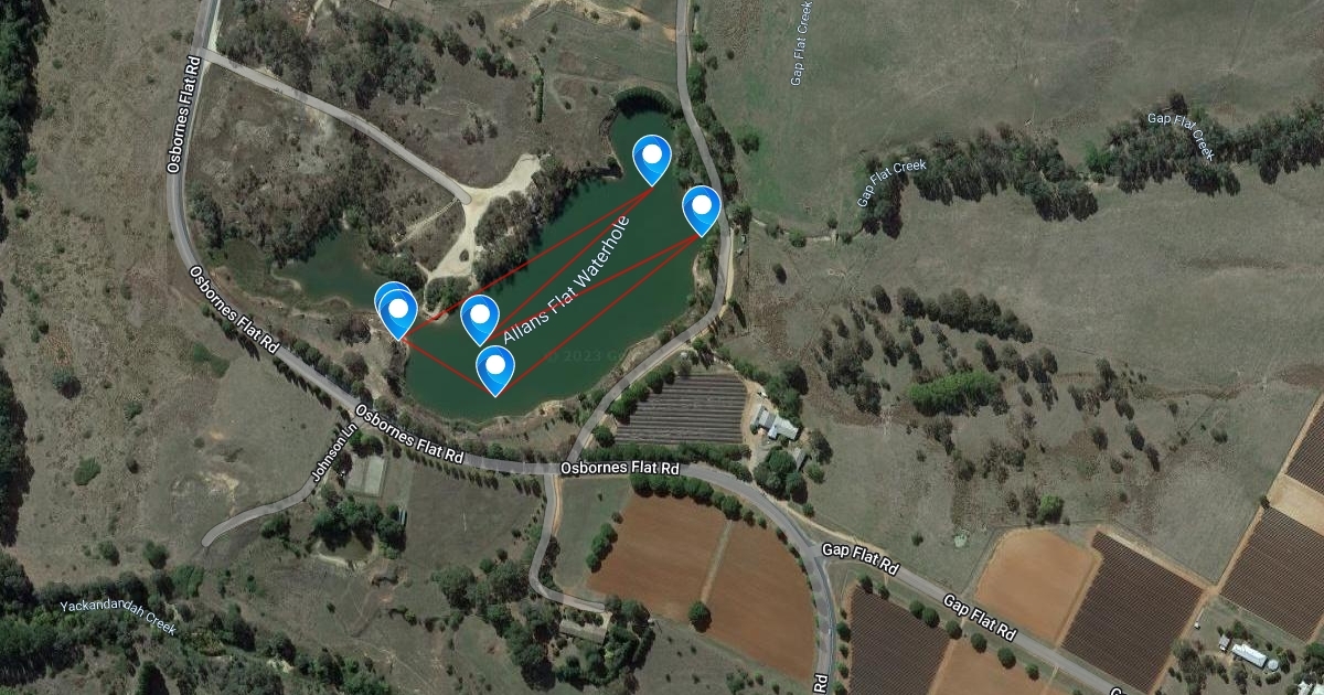 Aquthlon Swim Course : Scribble Maps