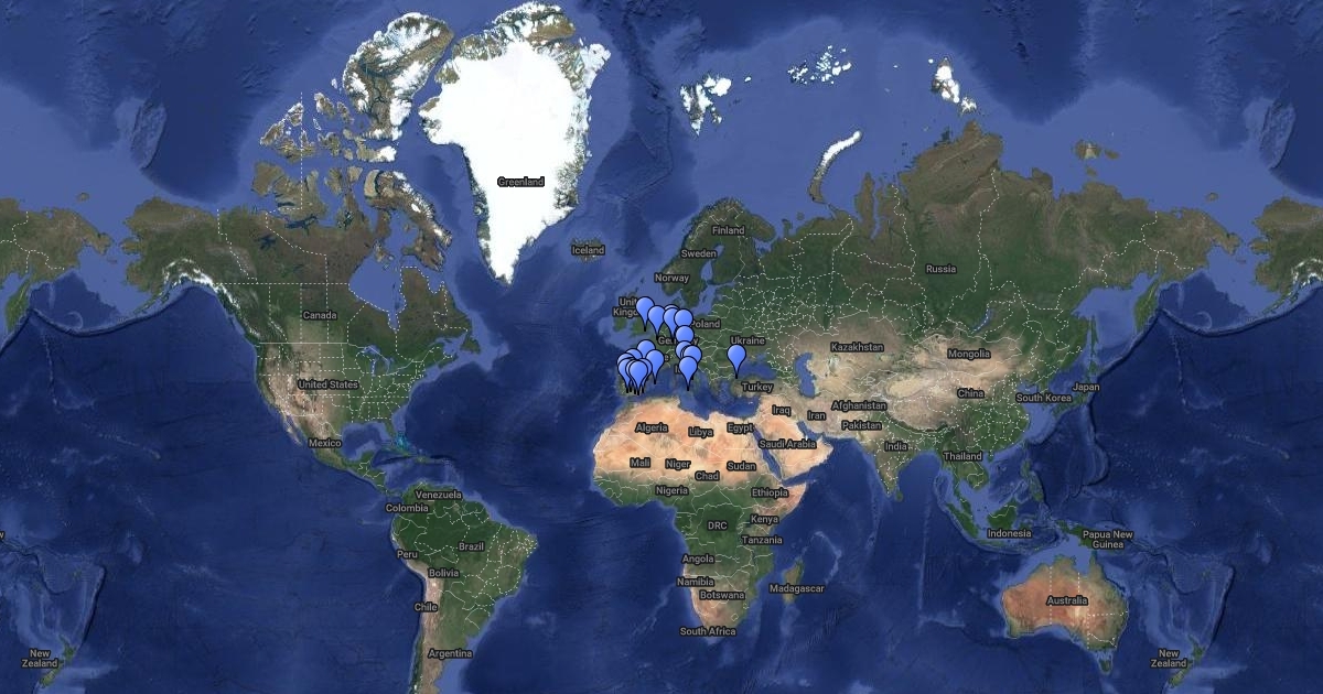 Boller mappa storia : Scribble Maps