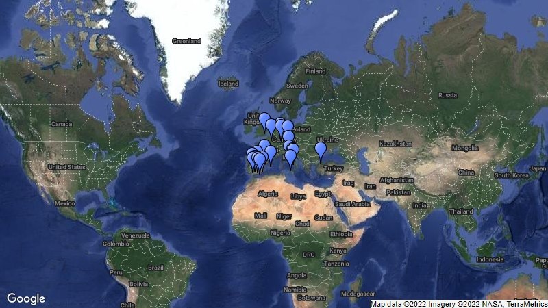 Boller mappa storia : Scribble Maps