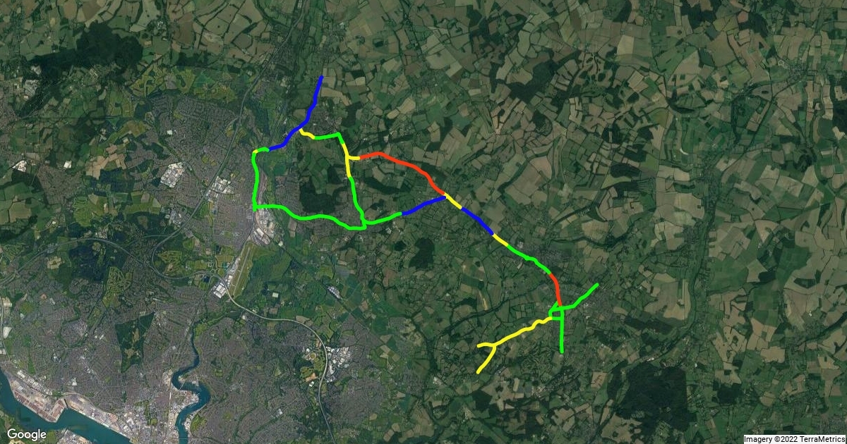 Speed Limits Hampshire : Scribble Maps