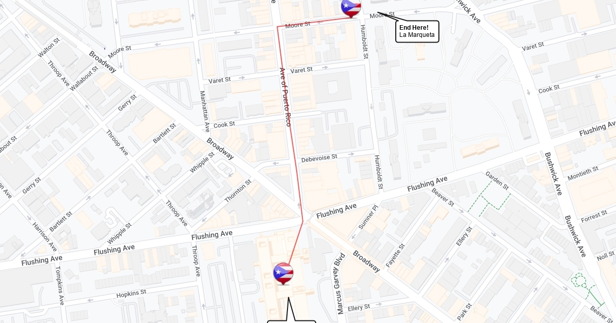 Parranda Map 12.6.19 : Scribble Maps
