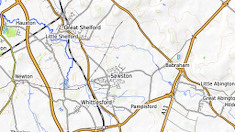 A14-M11-A11 junctions : Scribble Maps