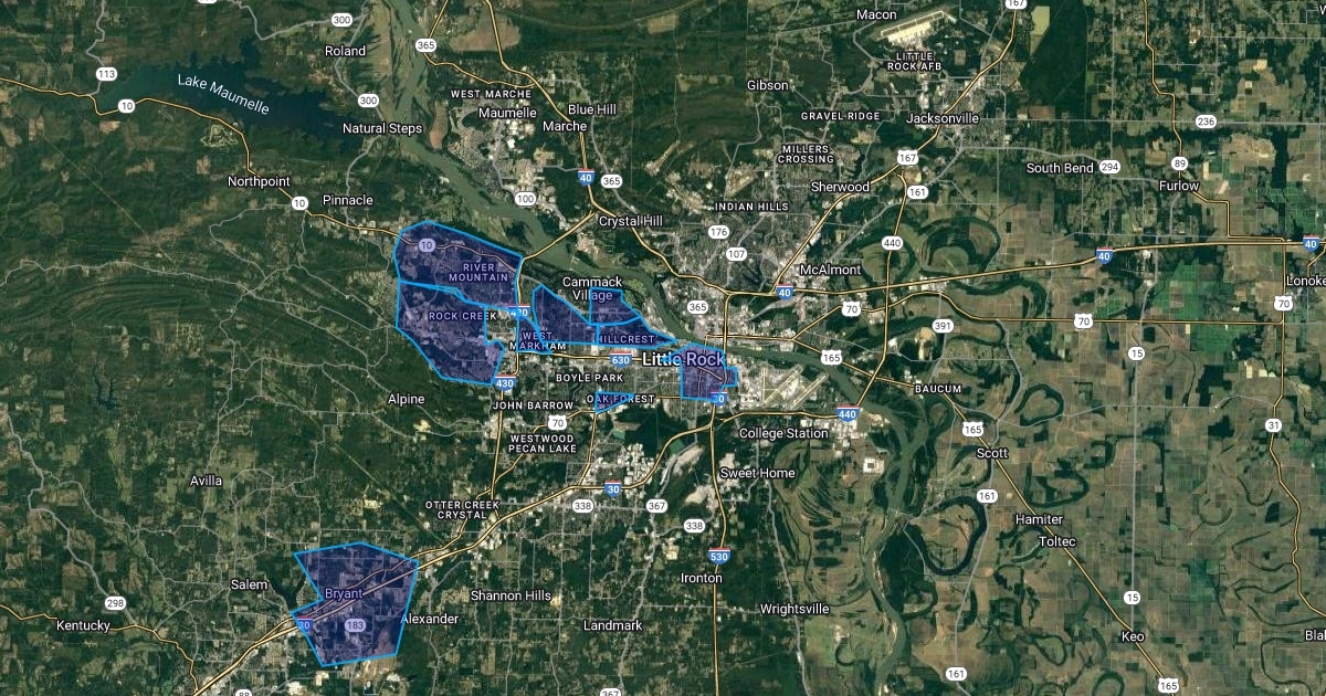 Good Neighborhoods in LR : Scribble Maps