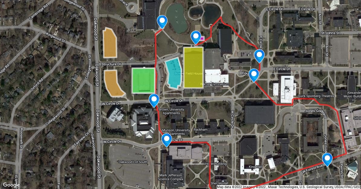 AHA Heart Walk 2017 : Scribble Maps