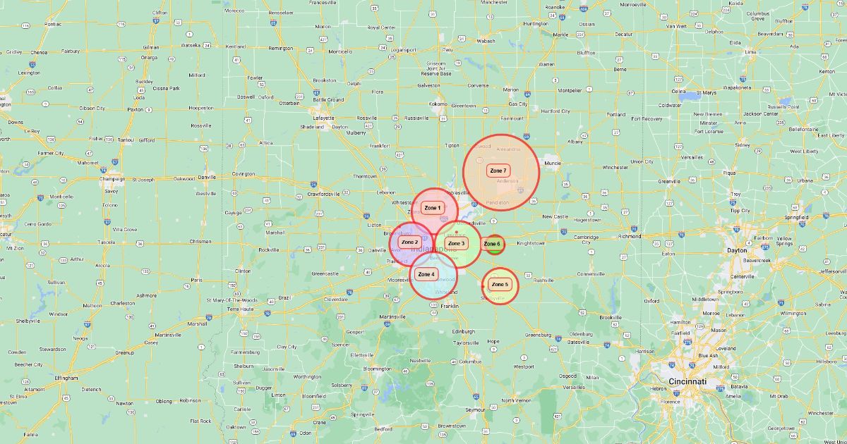 AHA Zone Map : Scribble Maps